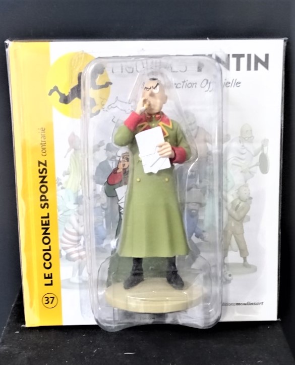 Akim Stripwinkel - Figurines Tintin - Nr. 37 - Le Colonel Sponsz contrarié