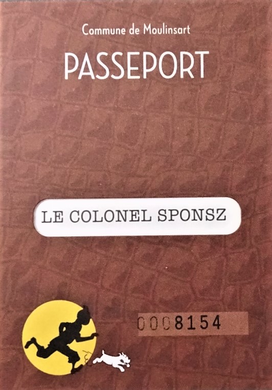 Akim Stripwinkel - Figurines Tintin - Nr. 37 - Le Colonel Sponsz contrarié