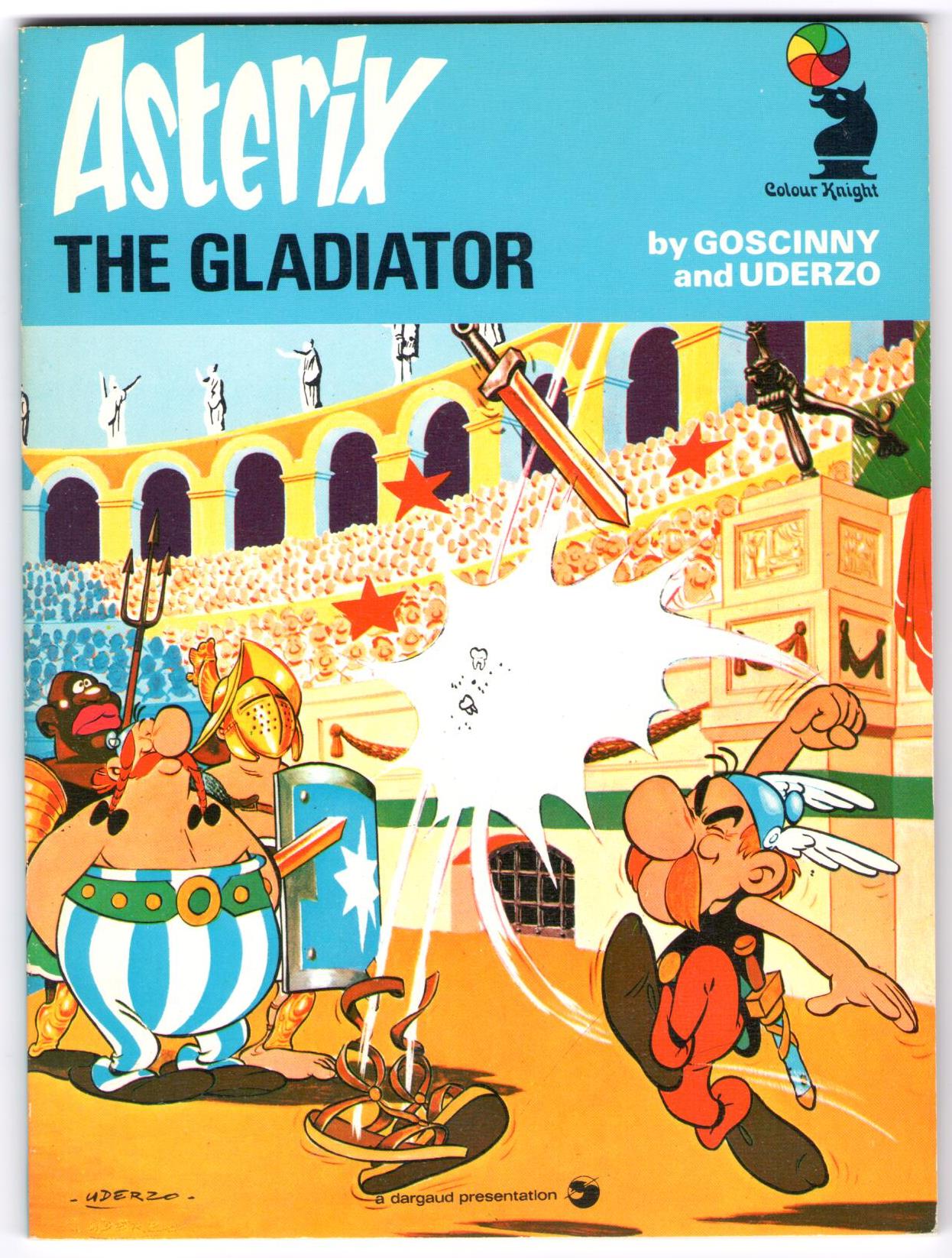 Akim Stripwinkel - Asterix - Engelstalig - Asterix the gladiator, Softcover (Knight books)