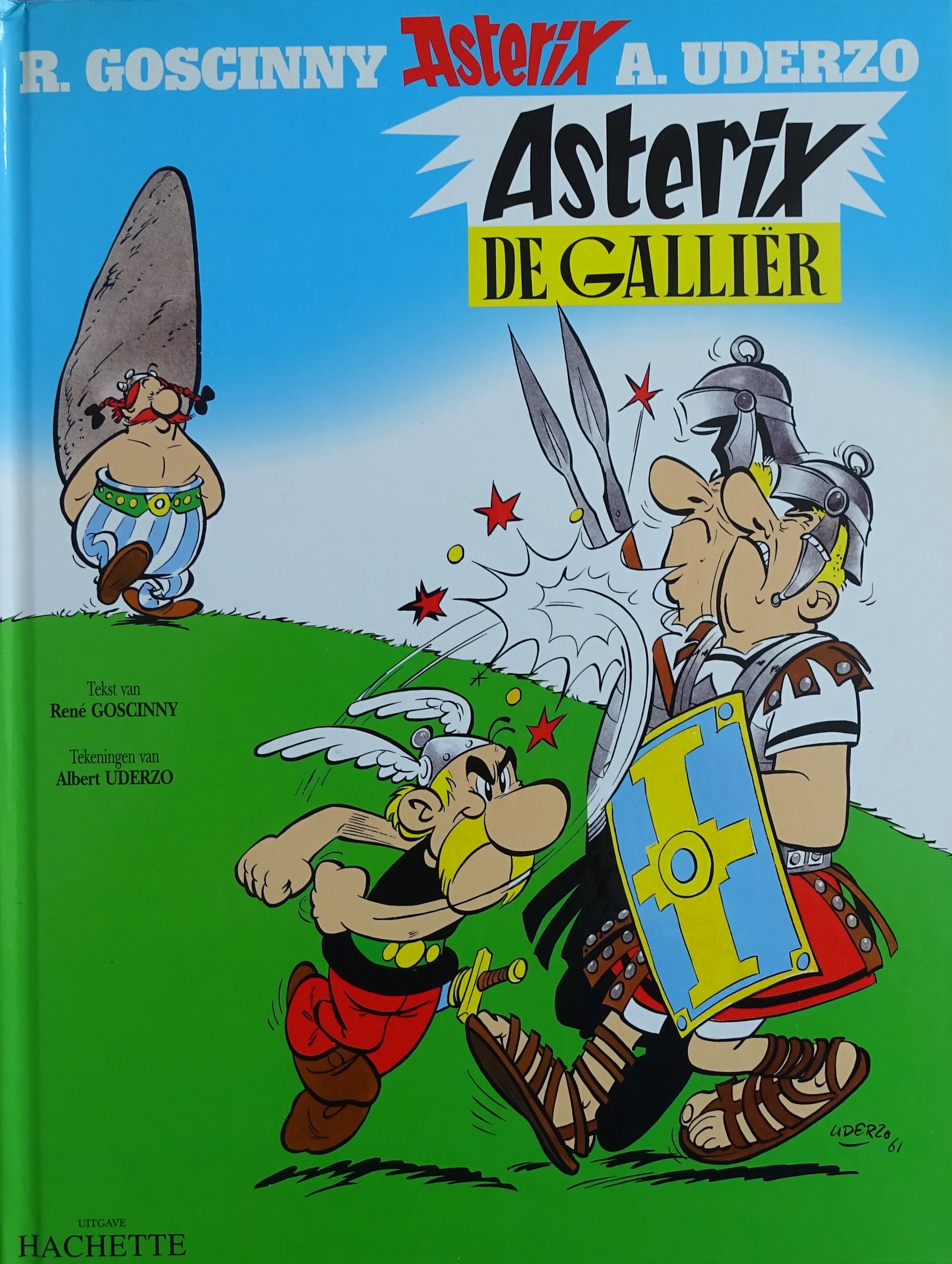 Akim Stripwinkel - Asterix 1 - Asterix de Galliër, Hardcover (Hachette)