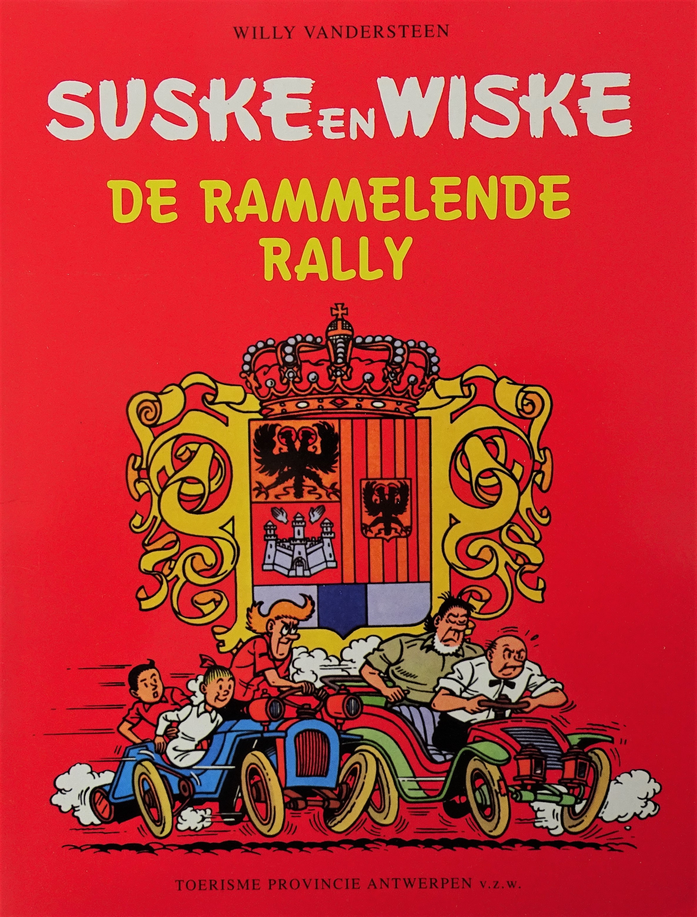 Akim Stripwinkel - Suske en Wiske - Reclame - De Rammelende Rally ...