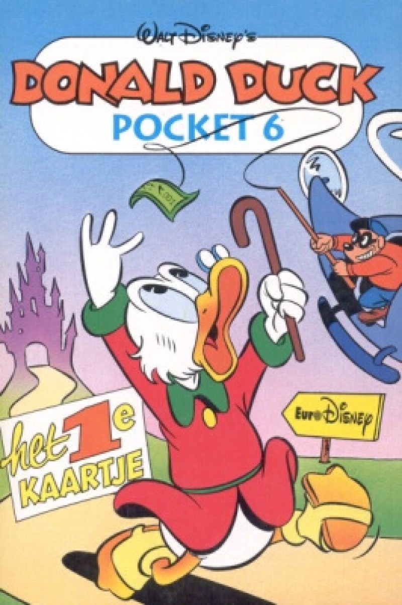 Akim Stripwinkel - Donald Duck - Pocket 3e reeks 6 - Het 1e kaartje ...