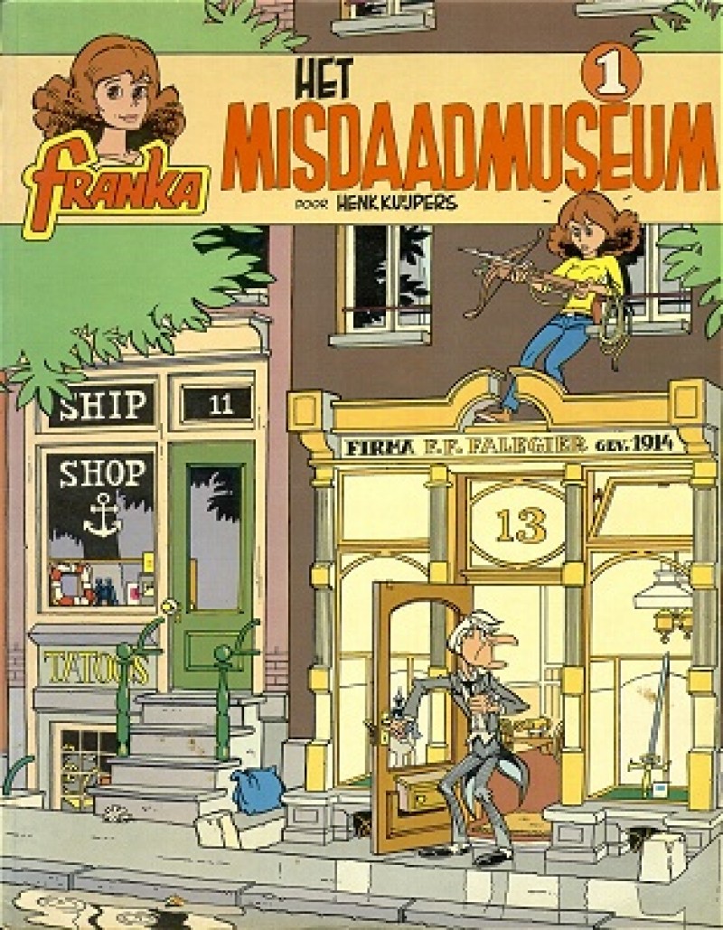 Akim Stripwinkel - Franka 1 - Het misdaadmuseum, Softcover, Franka - Softcover (Oberon)