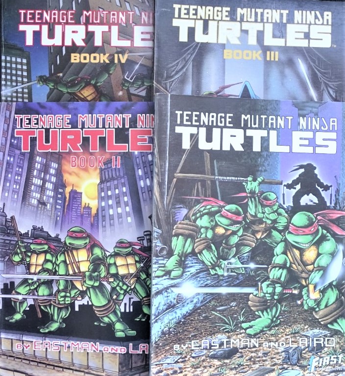 Akim Stripwinkel - Teenage Mutant Ninja Turtles - Book I to IV ...